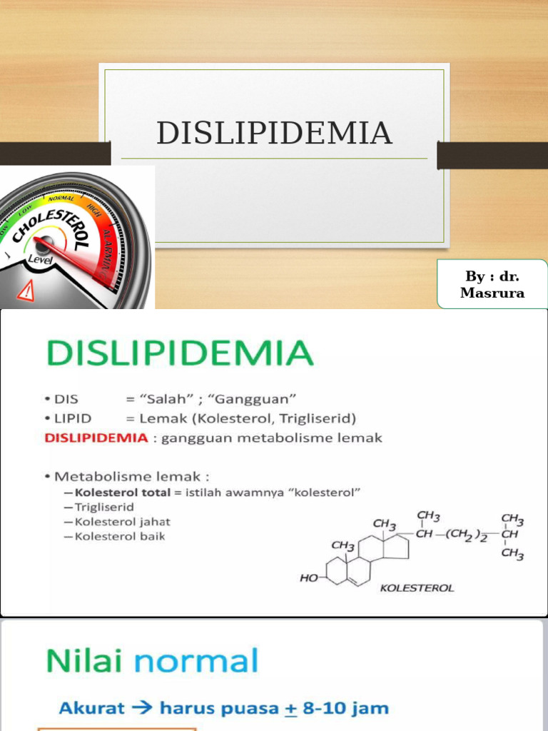 EDUKASI PROLANIS (Dislipidemia) | PDF