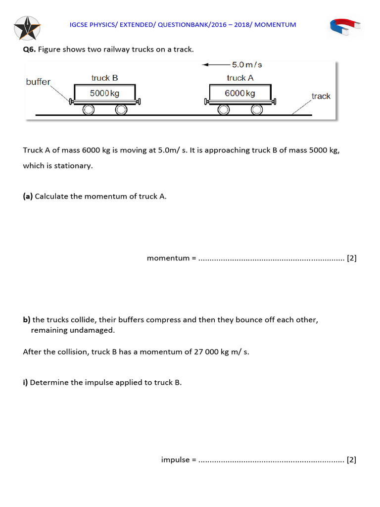 Momentum and Impulse p2 by Daddy Ibrahim | PDF | Momentum | Kinetic Energy