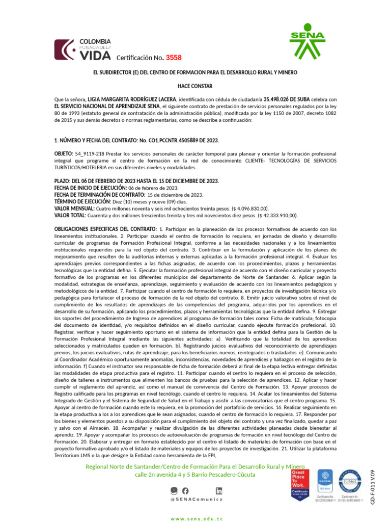 Experiencia Laboral | PDF | Business