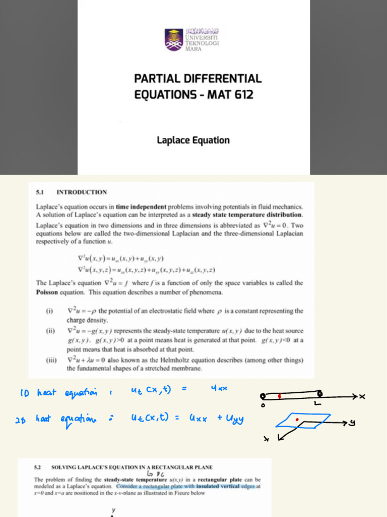 Laplace PDE | PDF | Mathematical Analysis | Calculus