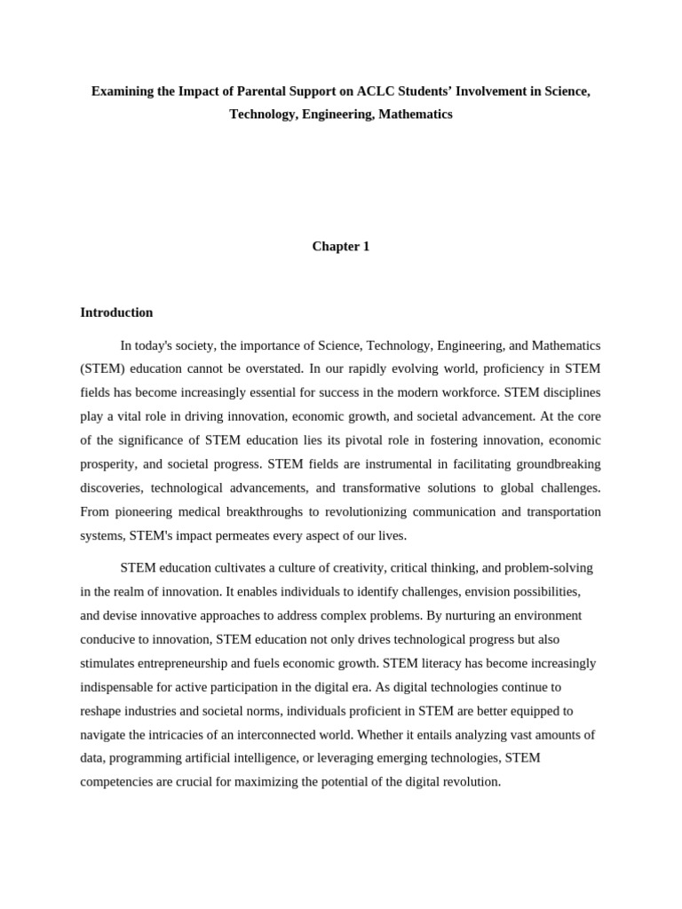 Introduction_ | PDF | Science, Technology, Engineering, And Mathematics | Innovation