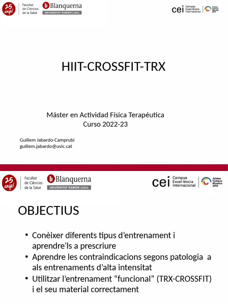 HIIT PPEE 2022 | PDF