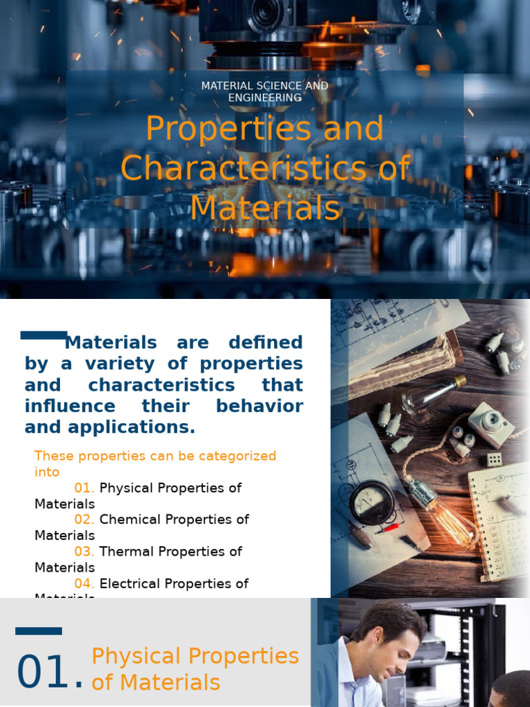 Properties and Characteristics of Materials | PDF | Electrical ...