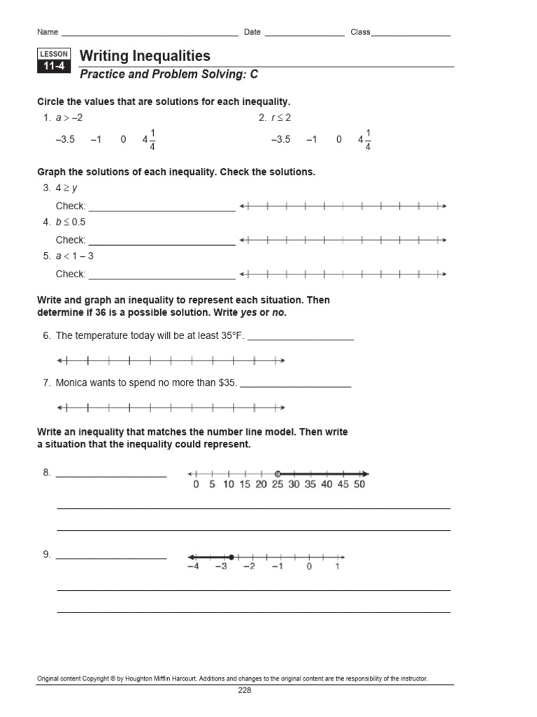 Practice C 11 4 | PDF