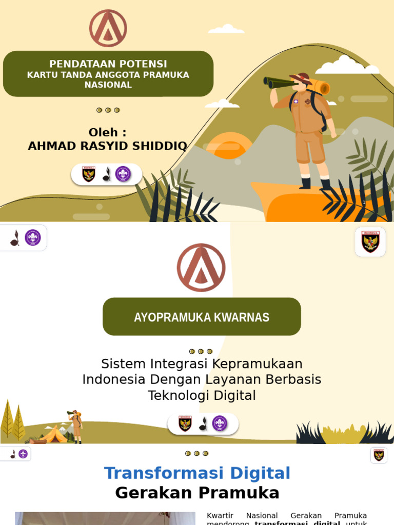 Kartu Tanda Anggota Pramuka Nasional | PDF