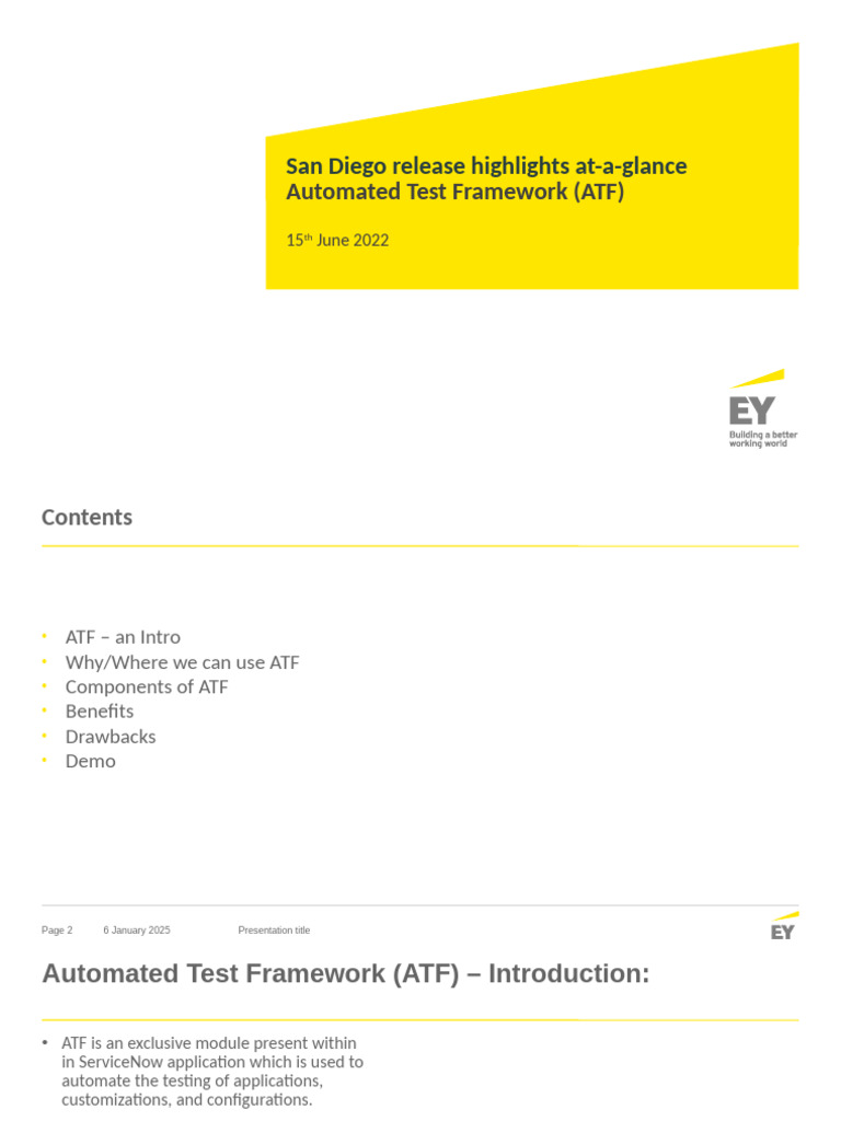 San Diego ATF Features | PDF | Test Driven Development | Computer ...