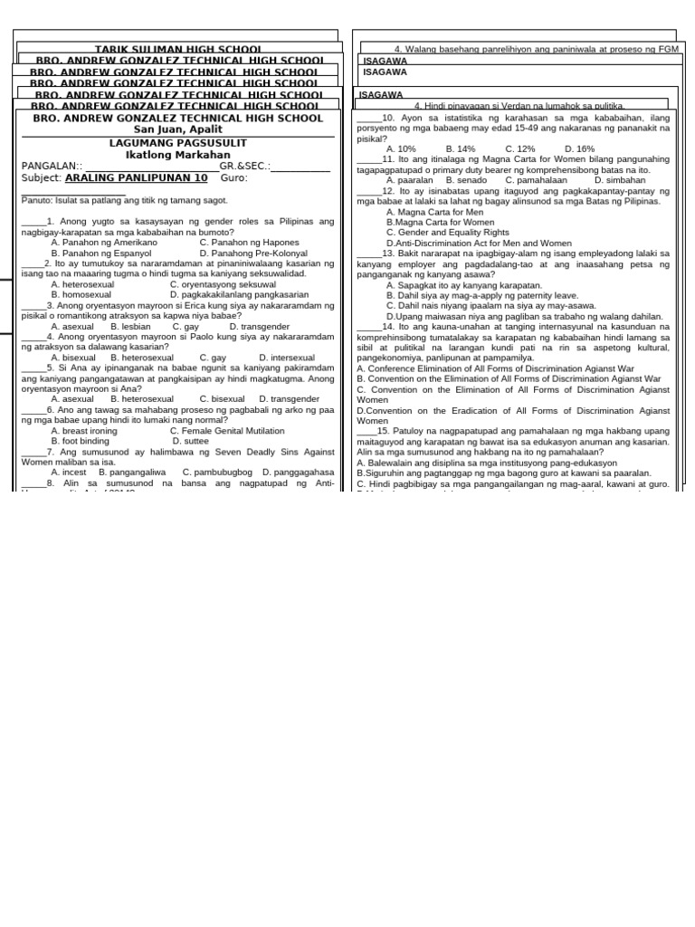 LAS Q3 Remedial | PDF