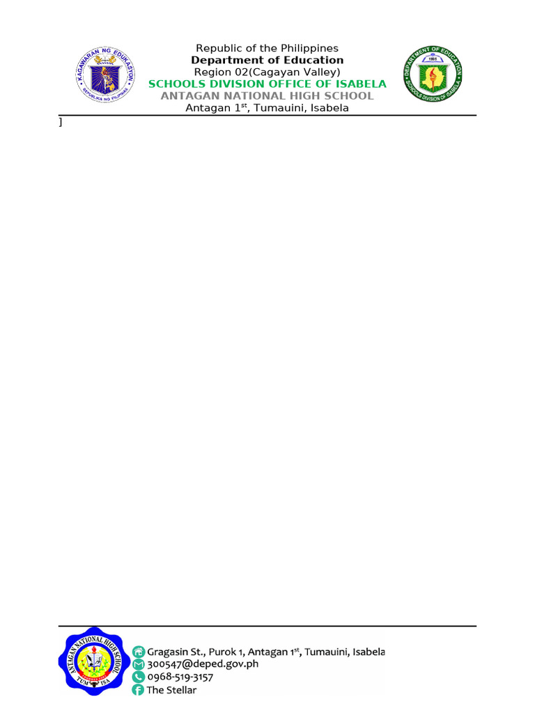 Buwan NG Pagbasa Programs | PDF