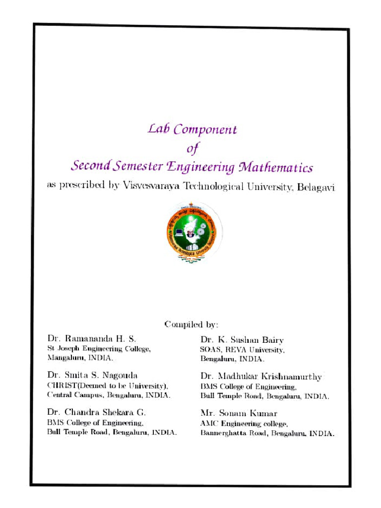 Lab Manual | PDF