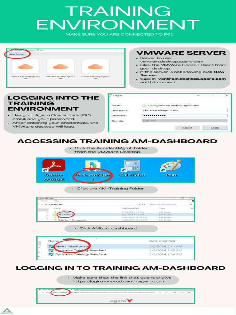 Accessing Agero Swoop Training Login | PDF | Login | Computer Security