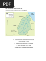 Grade12 Geography Drainage Patterns Notes | PDF