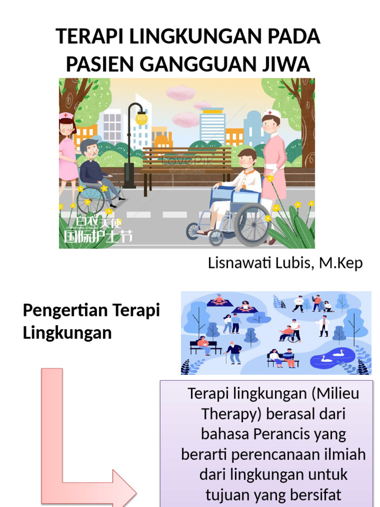 Terapi Lingkungan Pada Pasien Gangguan Jiwa | PDF