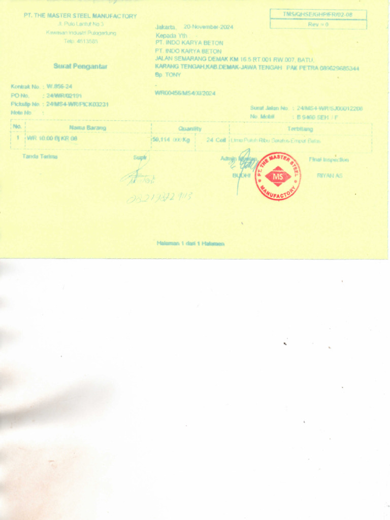 Indokarya sj tgl 20 Nop 2024 | PDF