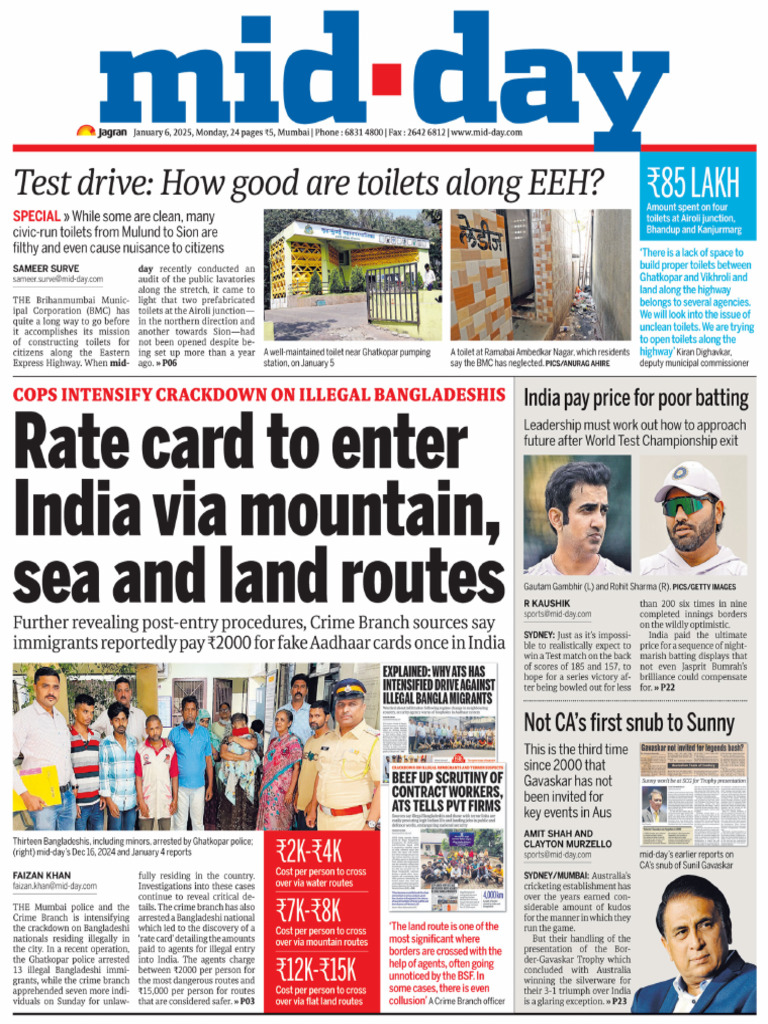 Mid-Day English - 06 - 01 - 2025 | PDF