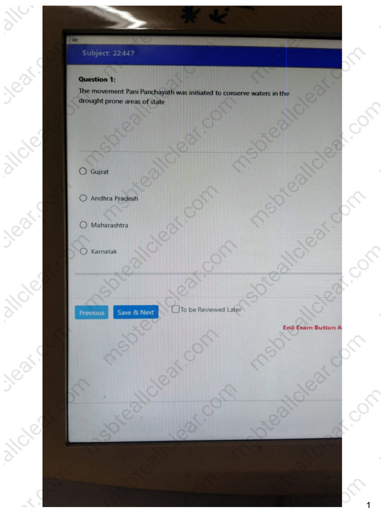 EXAM MCQs 02 (EST) | PDF