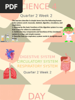 Dll Matatag _science 5 q2 w1 | PDF | Digestion | Gastrointestinal Tract