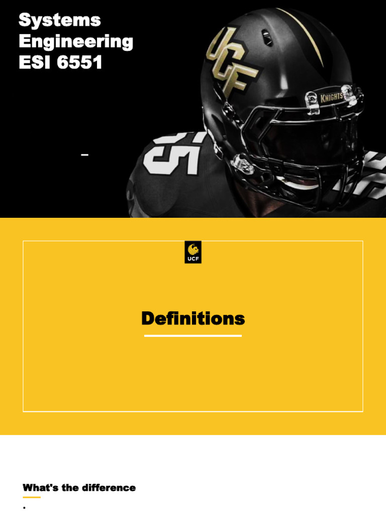 ESI6551 - Lecture Note 3 | PDF | System | Interdisciplinarity