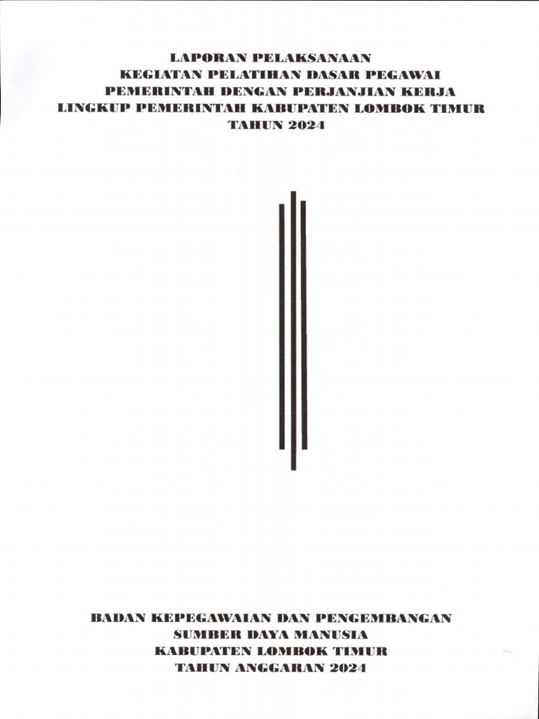 Laporan Bimtek SKP Tahun 2024 | PDF