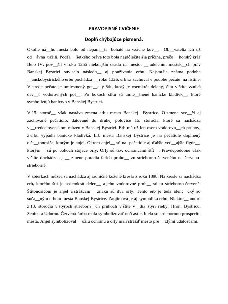 Opakovanie pred maturitou 2 | PDF