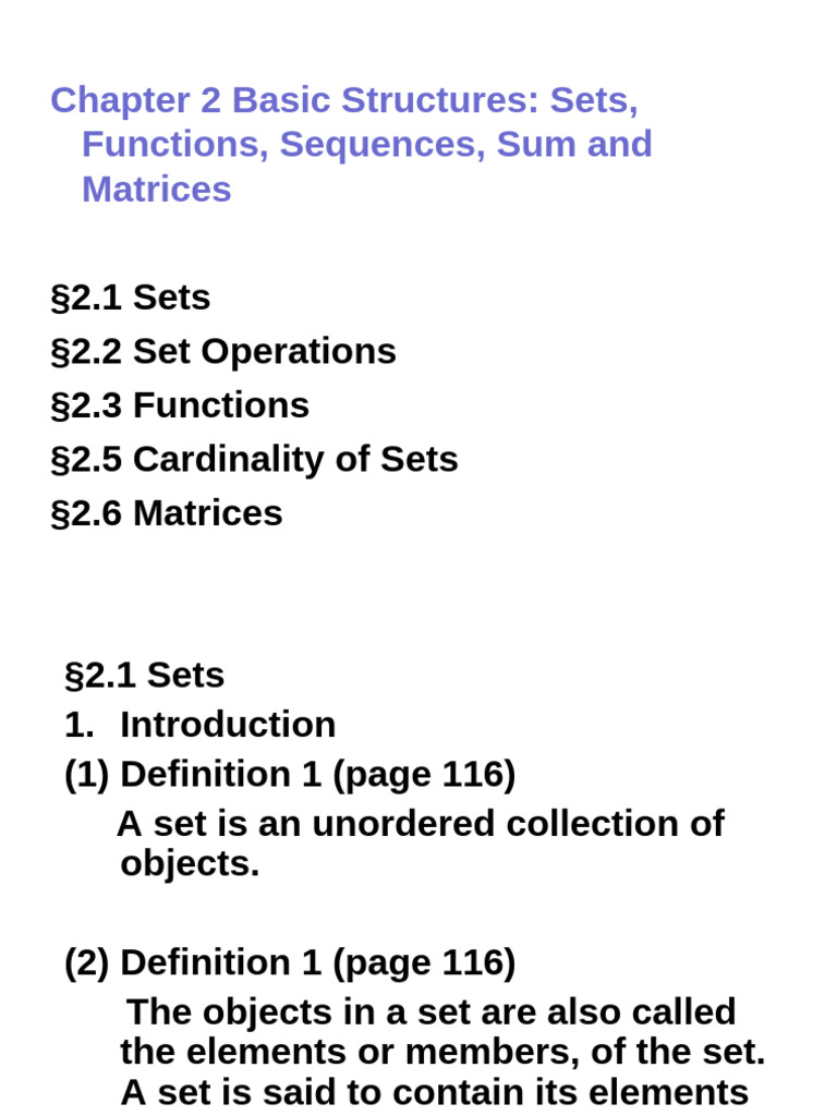 chapter2-1 | PDF | Set (Mathematics) | Empty Set