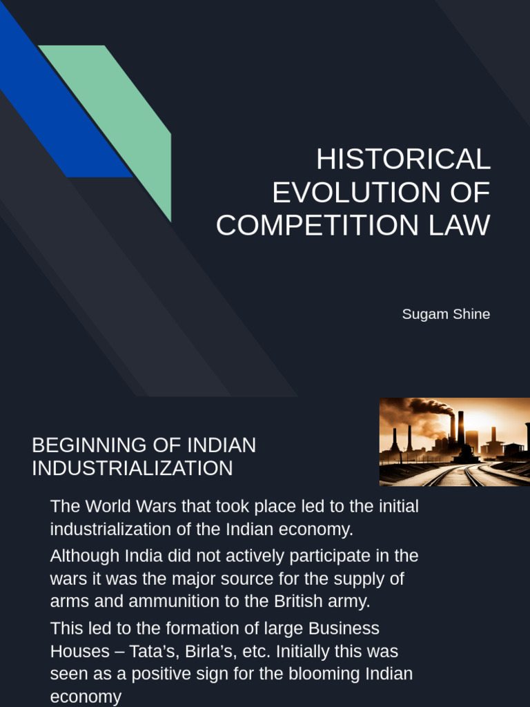 Evolution of Competition Law in India | PDF | Competition Law | Appeal