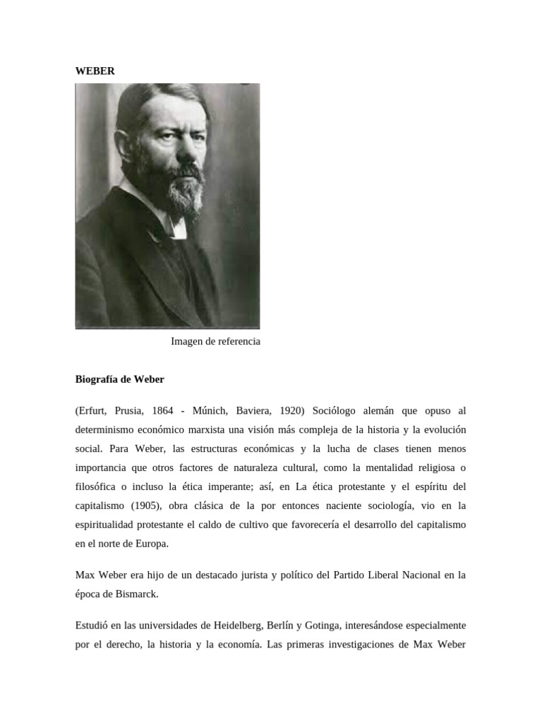 Max Weber y la Teoría del Estado | PDF | Max Weber | Estado (política)