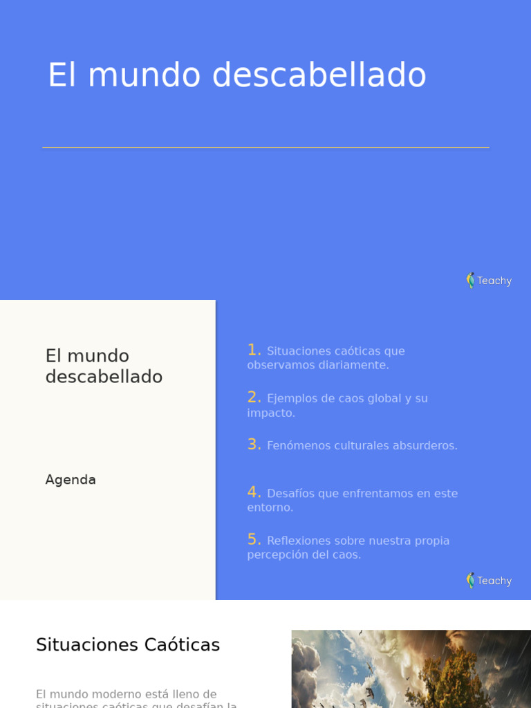 Slide El Mundo Descabellado | PDF | Resiliencia psicológica | Creatividad
