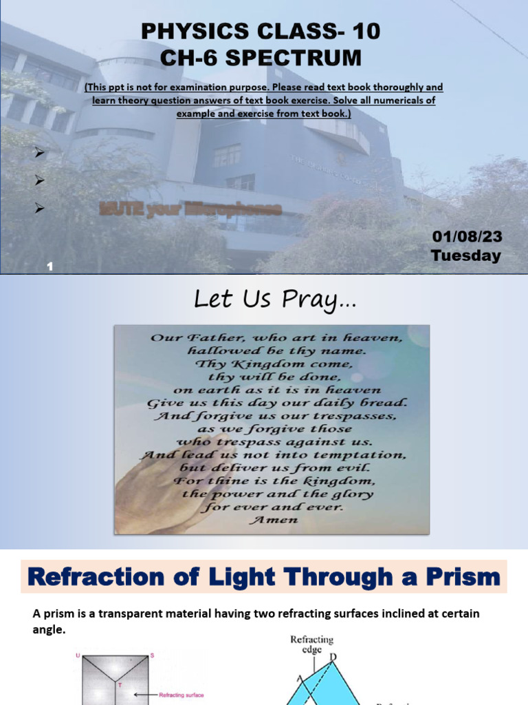 CH-6 Spectrum | PDF | Electromagnetic Radiation | Light