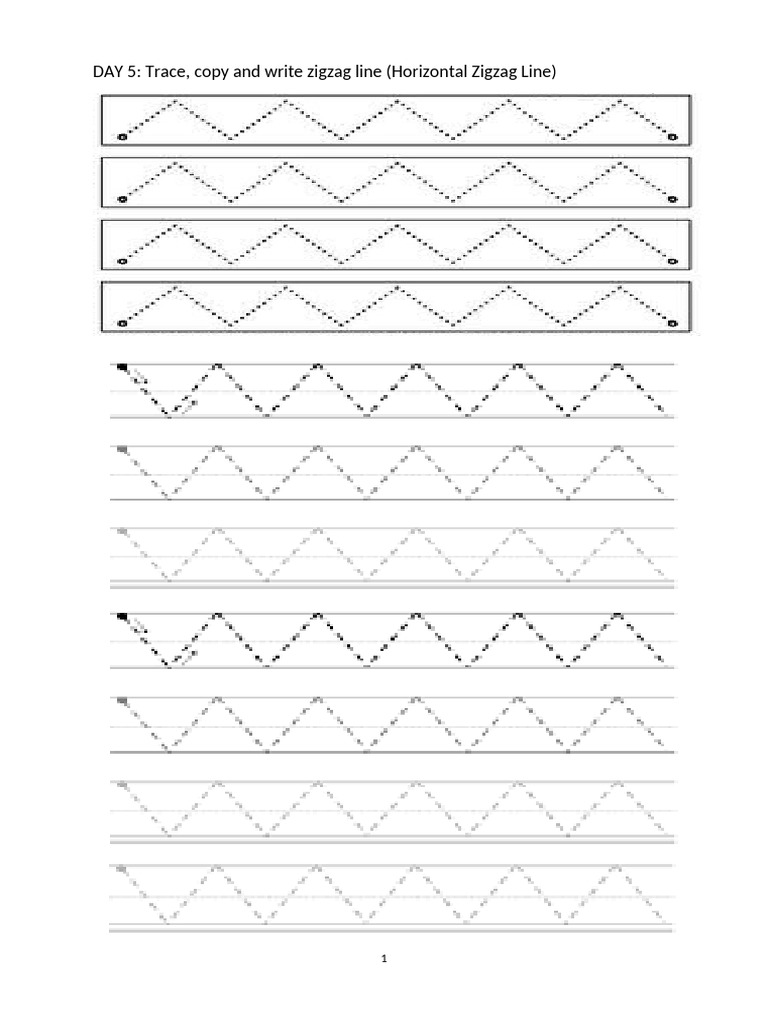 Horizontal Zigzag | PDF