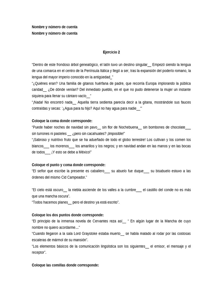 Ejercicio U1 - T2 | PDF