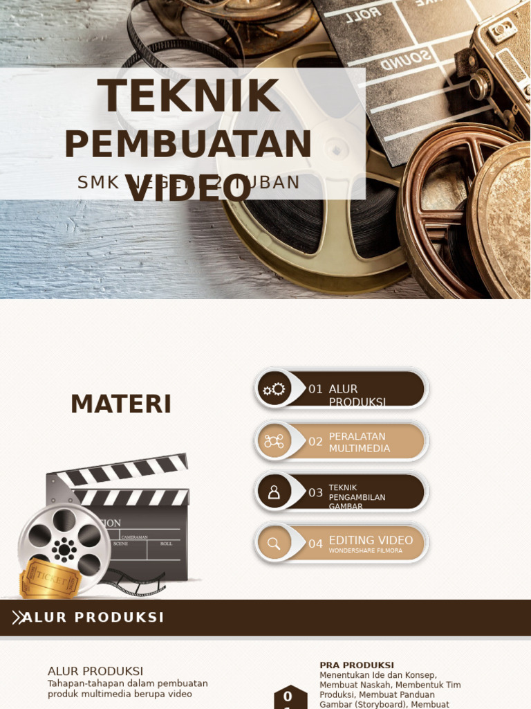 Teknik Pembuatan Video Multimedia | PDF | Software