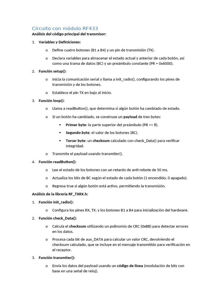Analisis de Codigos - Labo3 | PDF | Poco | Transmisión de datos