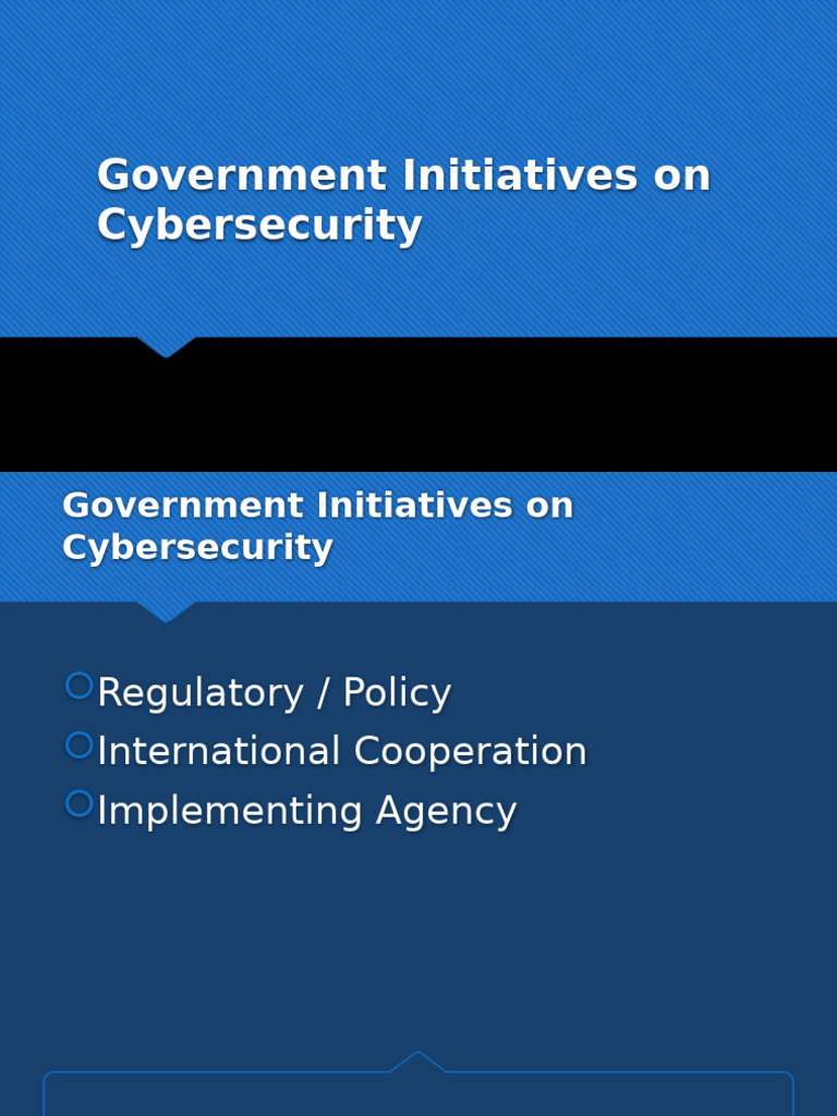 Government Initiatives v3 | PDF | Computer Security | Security