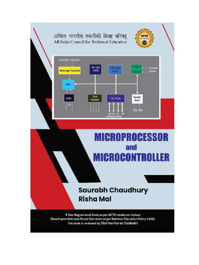 Microprocessor And Microcontroller Compressed Pdf Central Processing Unit Microcontroller 