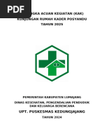 Contoh Checklist Pendampingan Ilp Di Pustu Dan Posyandu | PDF