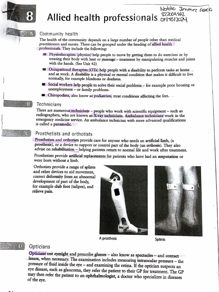 activity_2 | PDF | Physical Therapy | Prosthesis
