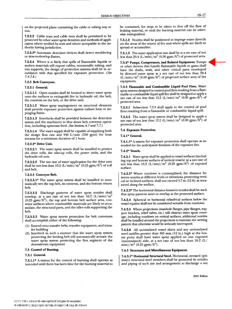 NFPA 15-2001 Pagina 17 | PDF