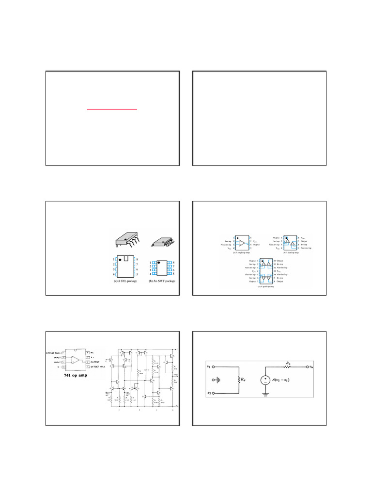 ElDev 04 | PDF | Operational Amplifier | Amplifier