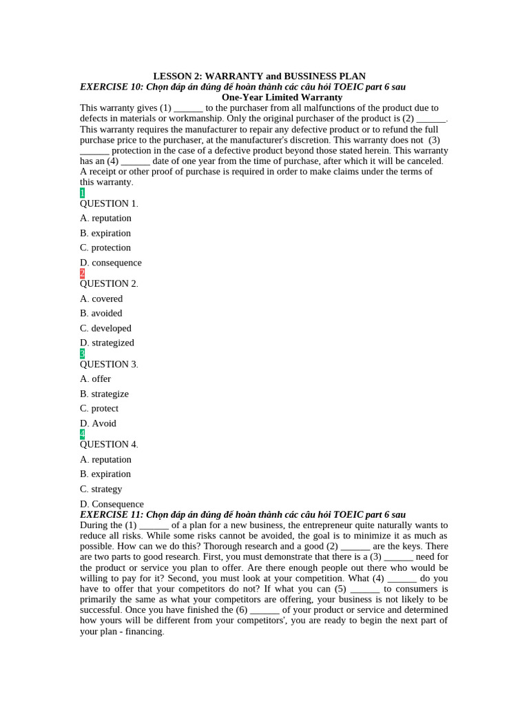 LESSON 2 | PDF | Business | Economies