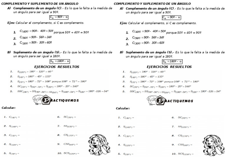 Complemento y Suplemento | PDF