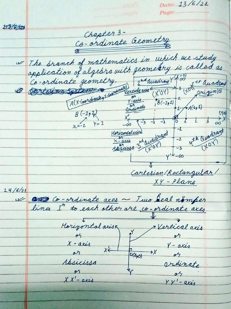Coordinate Geometry | PDF