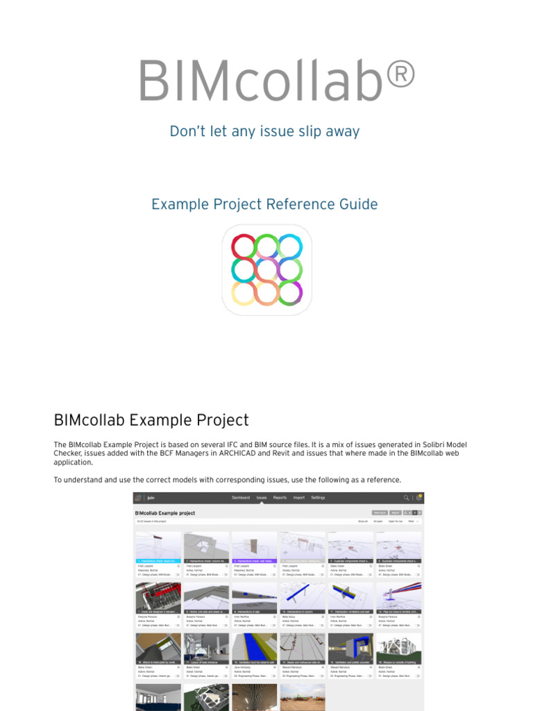 BIMcollab Example Project Reference Guide | PDF | Autodesk Revit ...