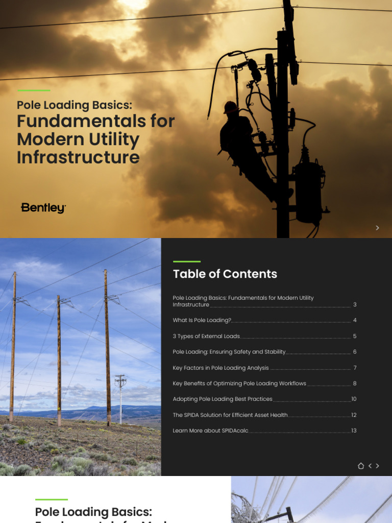 Bentley - SPIDA Pole Loading Fundamentals - Ebook - FINAL | PDF ...