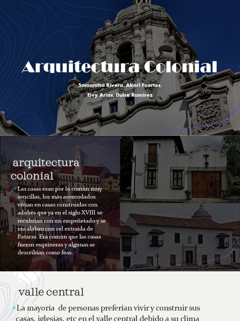 Arquitectura Colonial | PDF
