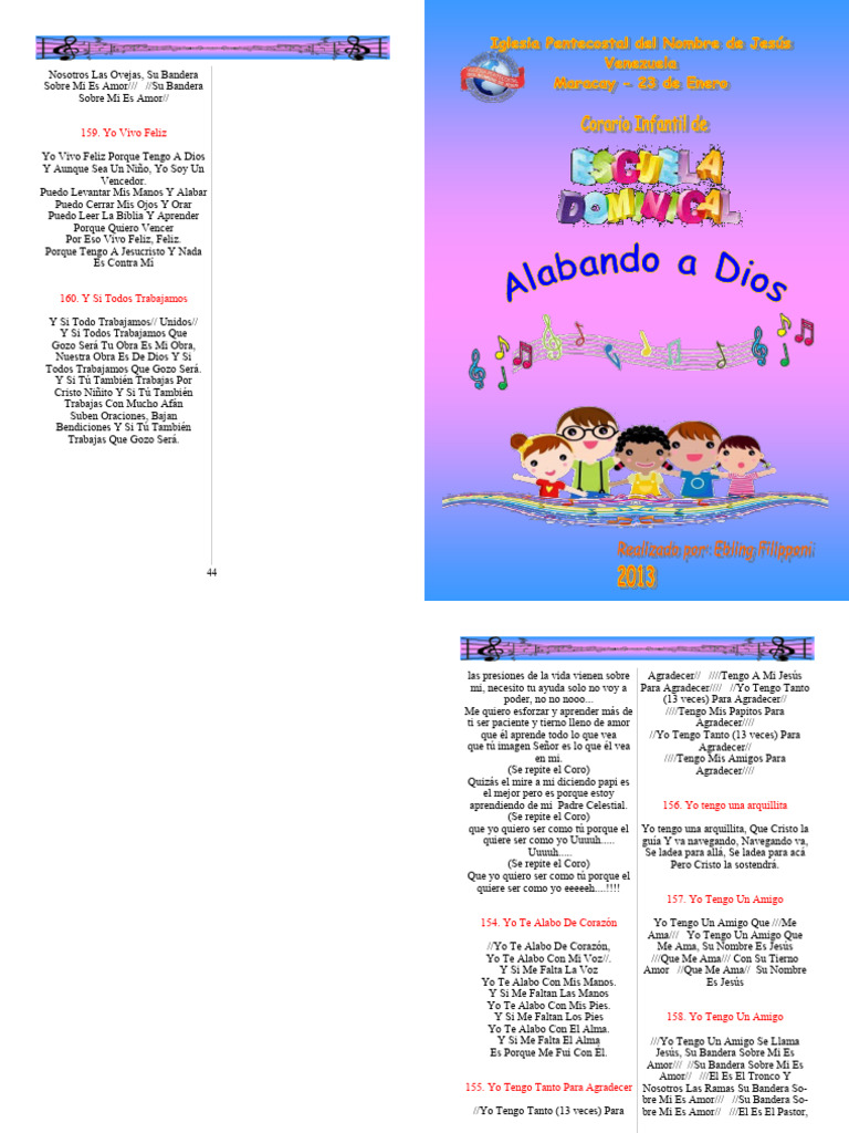Corario Infantil 2013 | PDF | Oración | Amor