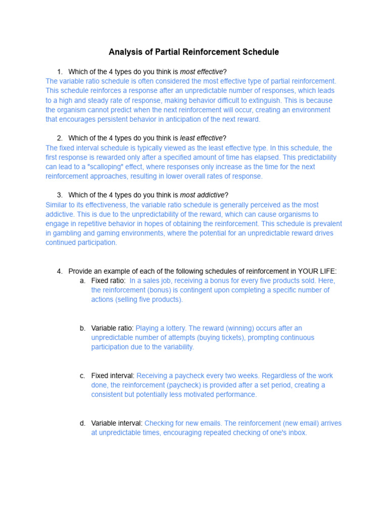 Consequences and Their Effects - Partial Schedules - 2 | PDF ...