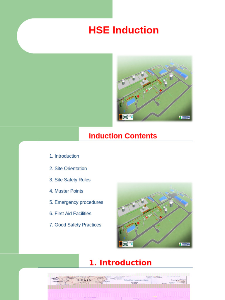 HEC-BMS-001 HSE Induction(Rev.02-Final) | PDF | Personal Protective Equipment | Vehicles