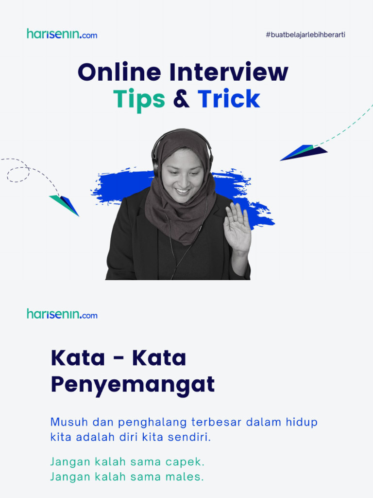 Tips for Successful Online Interviews | PDF | Business | Science