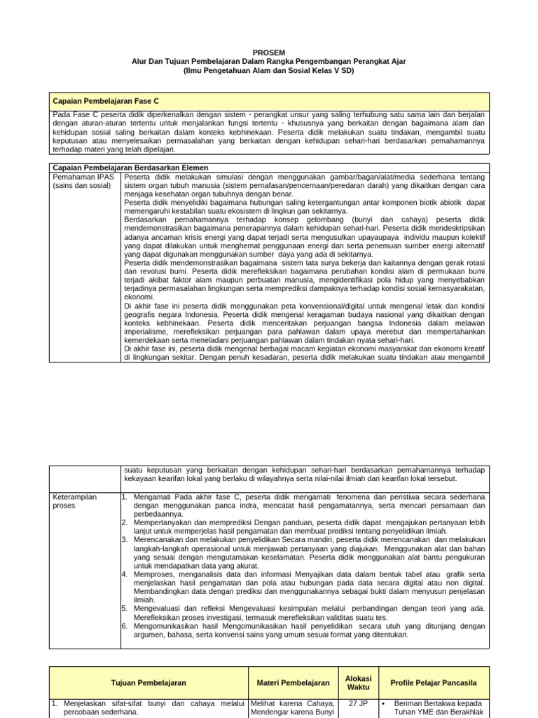 PROSEM & PROTA IPAS 5 | PDF