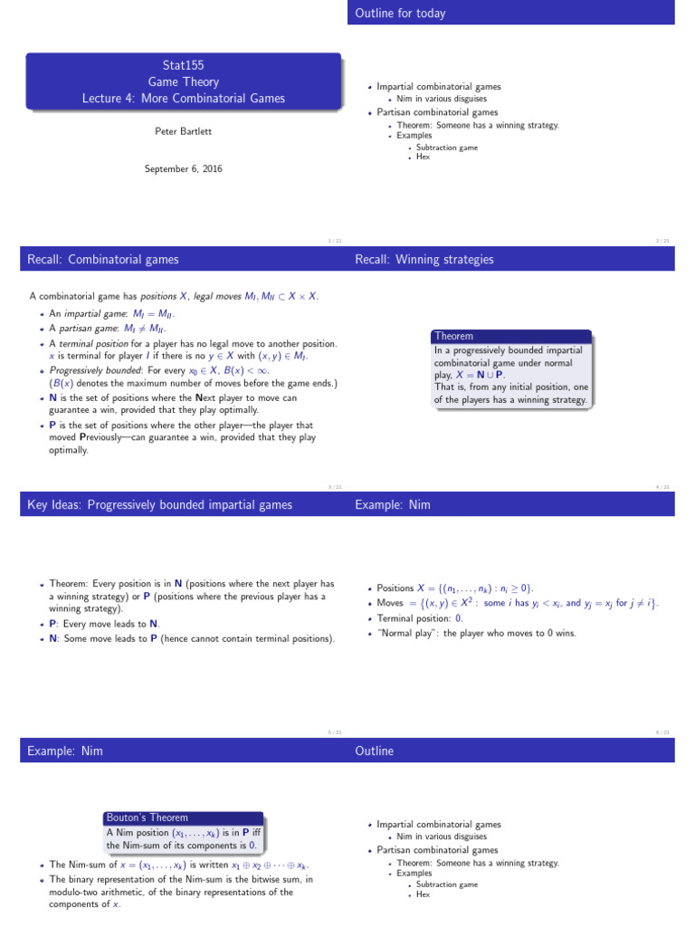 04-handout-2x2 | PDF | Mathematics | Combinatorics